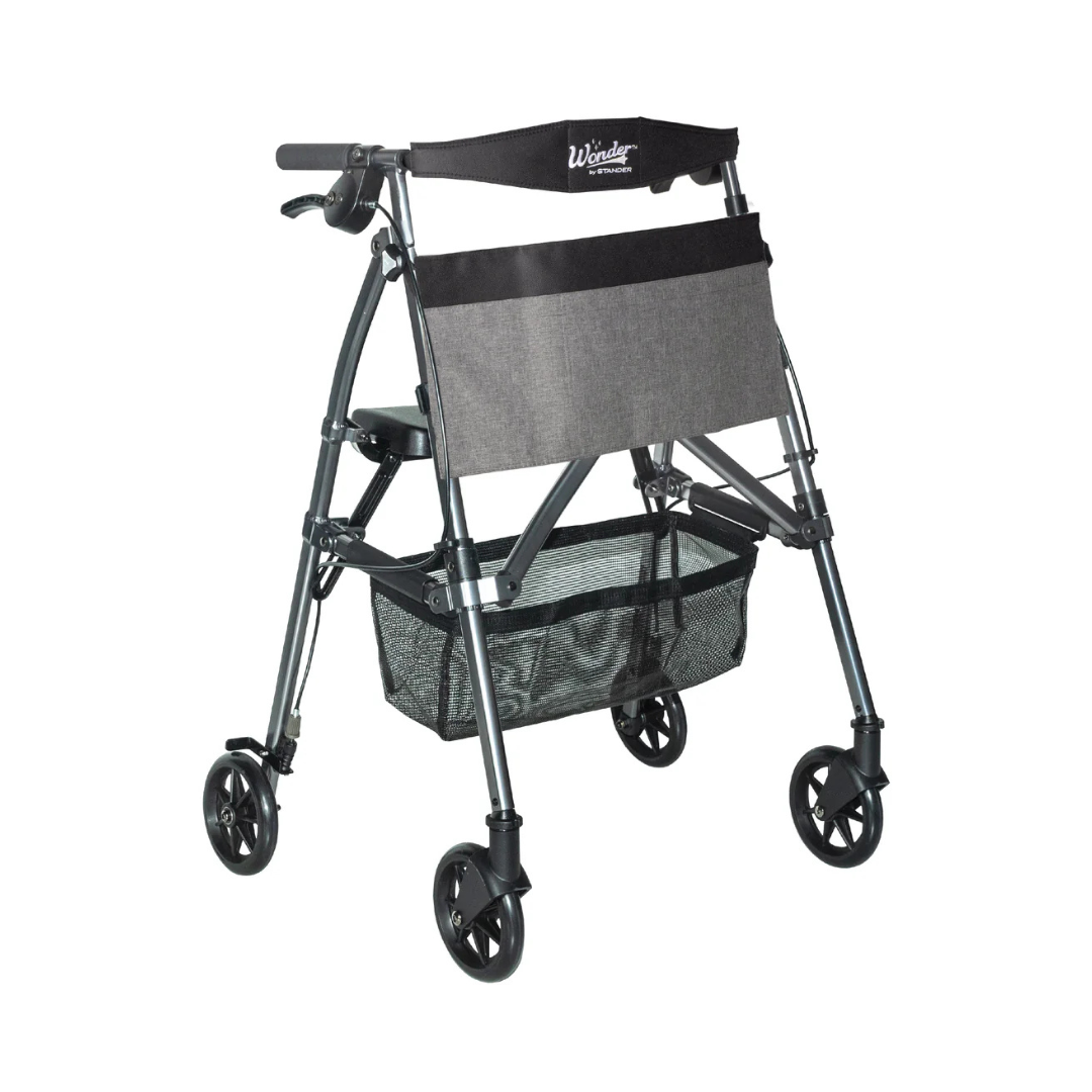 Travel Rollator Walker – Wonder Rollator Plus Elite 4350 by Stander